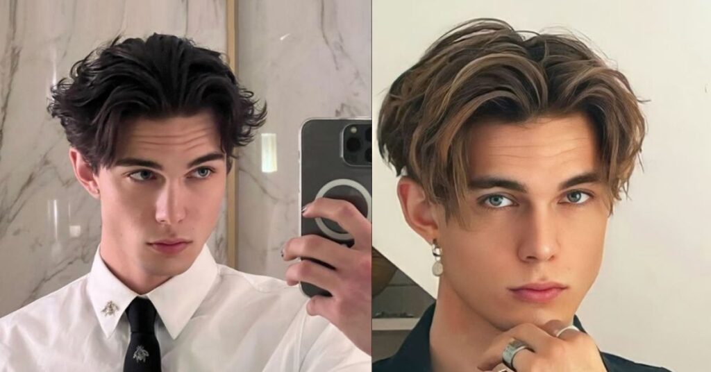 Middle Part Hairstyles Men: Stylish 2025 Guide - Snip Glow