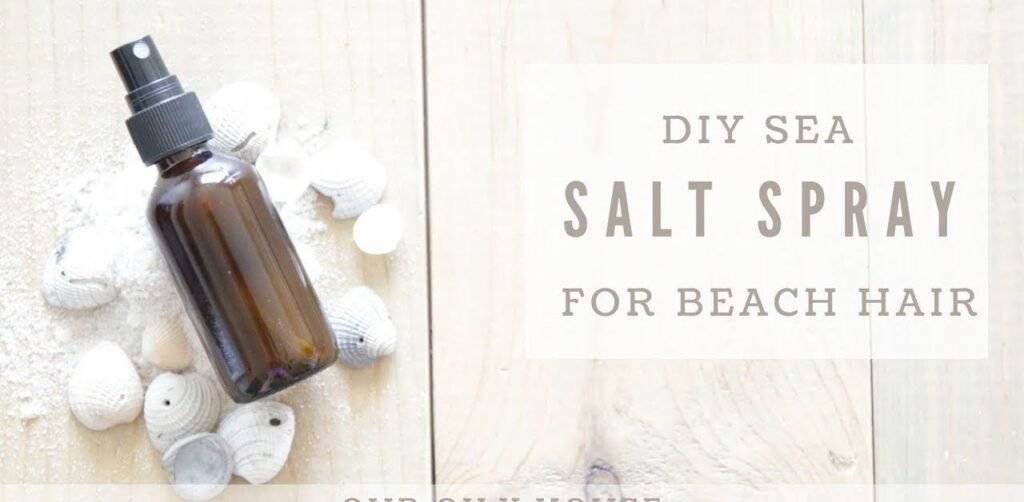 How to Make Sea Salt Spray: 3 Easy Steps for Beach Waves - Snip Glow