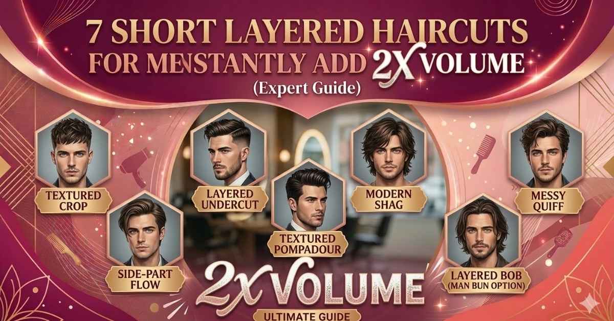 7 Short Layered Haircuts That Instantly Add 2X Volume - Snip Glow